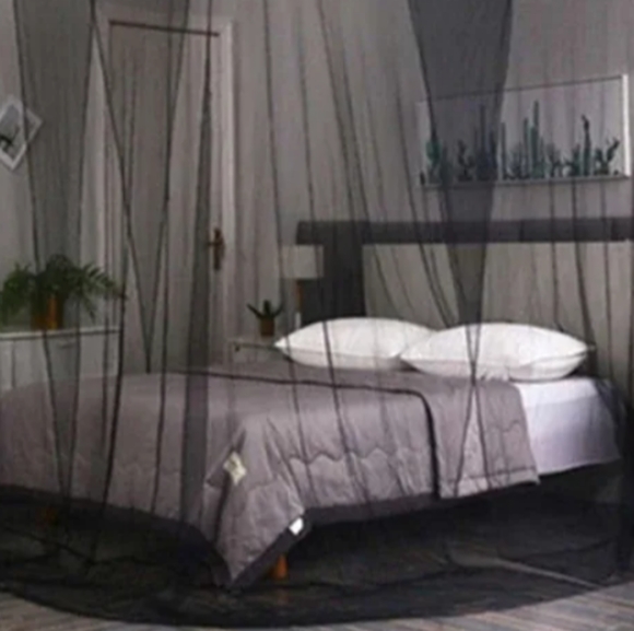 Boutique | Bedding | Black Sheer Net Any Bed Sz King Queen Twin Mesh ...